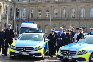Fahrzeugübergabe der neuen Flotte der Polizei Baden-Württemberg | Foto ...